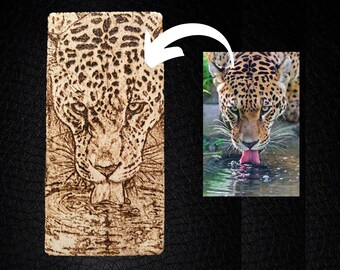 Custom Portrait Pyrography Wood Burned Photo Wedding - Etsy