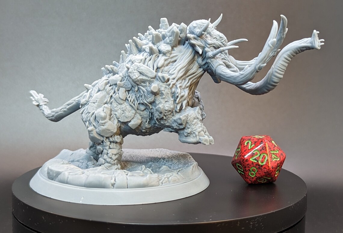 Ammaroth the Unstoppable - 8k Resin Miniature - Mammoth Factory - Etsy