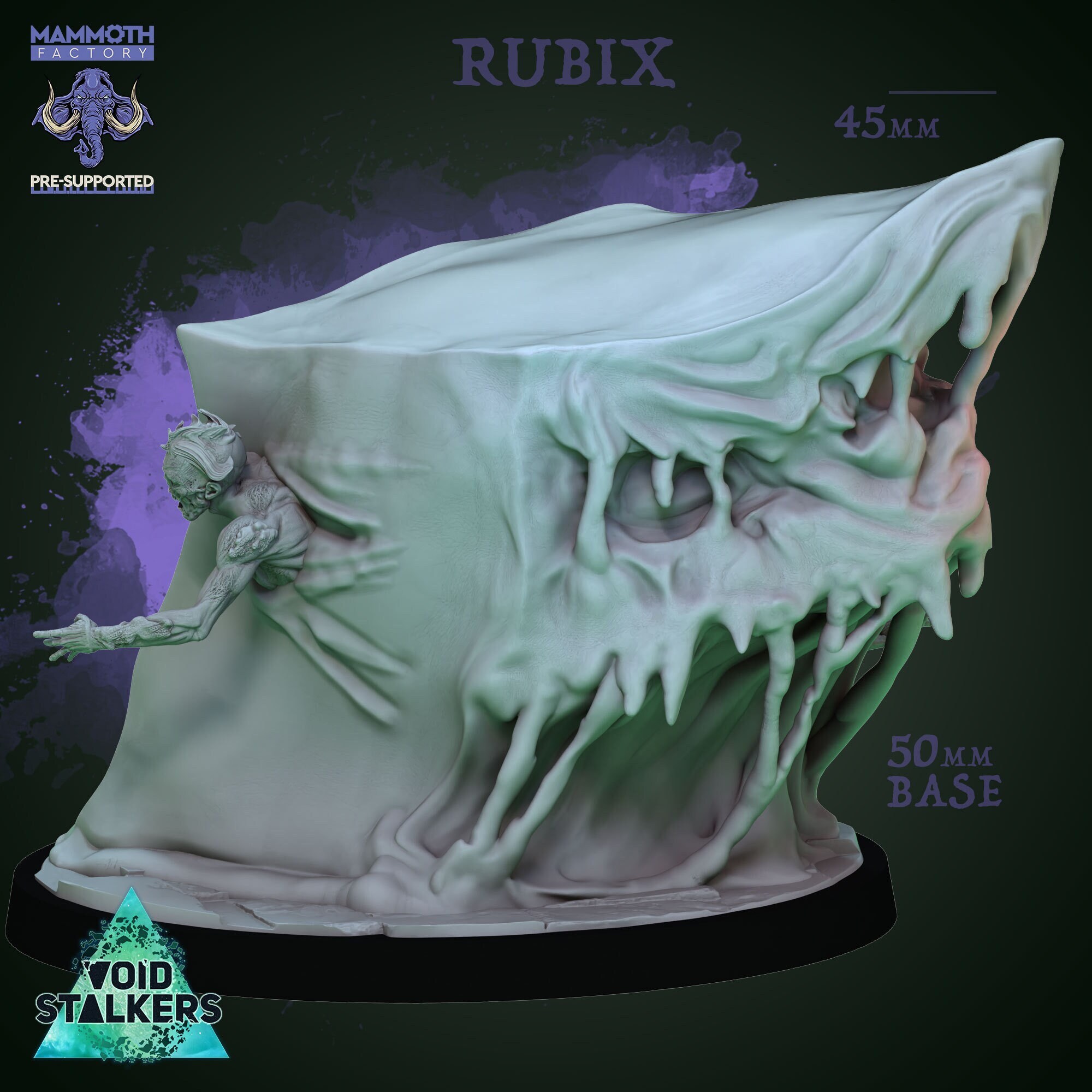 Rubix the Sentient Gelatinous Cube 8k Resin Miniature - Etsy