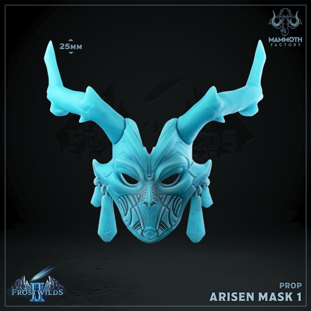 Arisen Ancestor Masks - 8k Resin Props - Mammoth Factory - Frostwilds ...