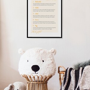 Islamic Educational Posters for Kids, Arabic Alphabet, Salah, Kalima ...