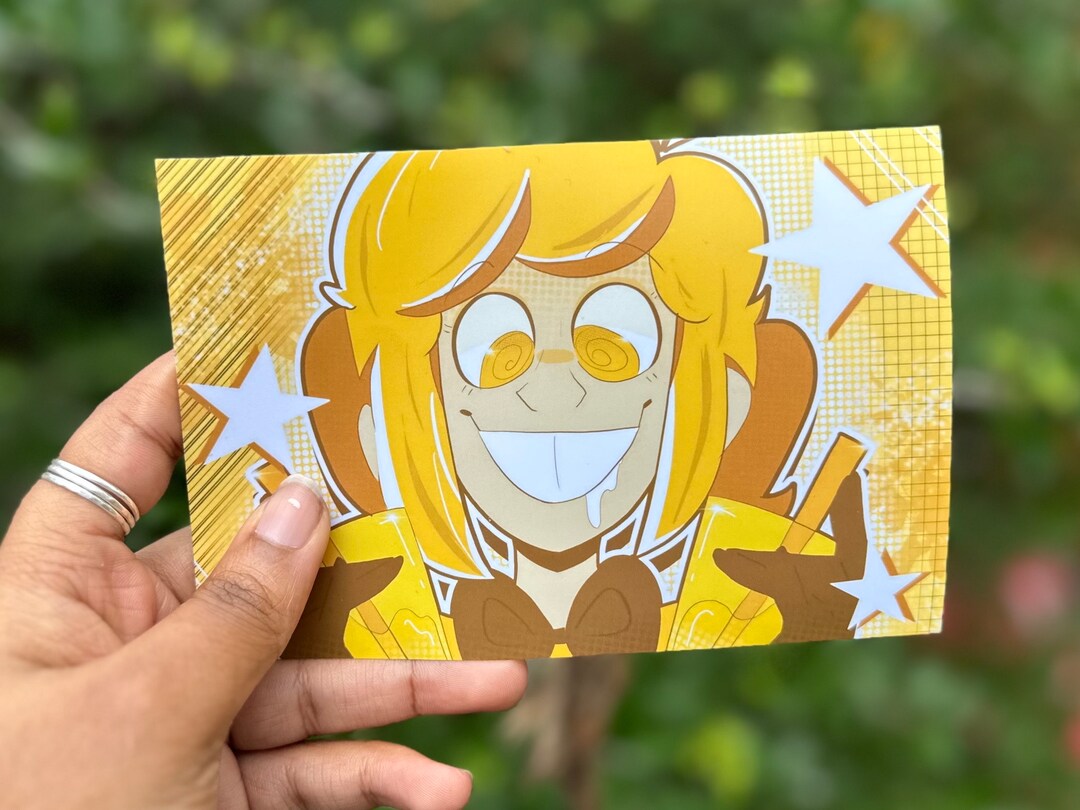 Yellow OC Aesthetic “smiler” 4 X 6 Art Print - Etsy