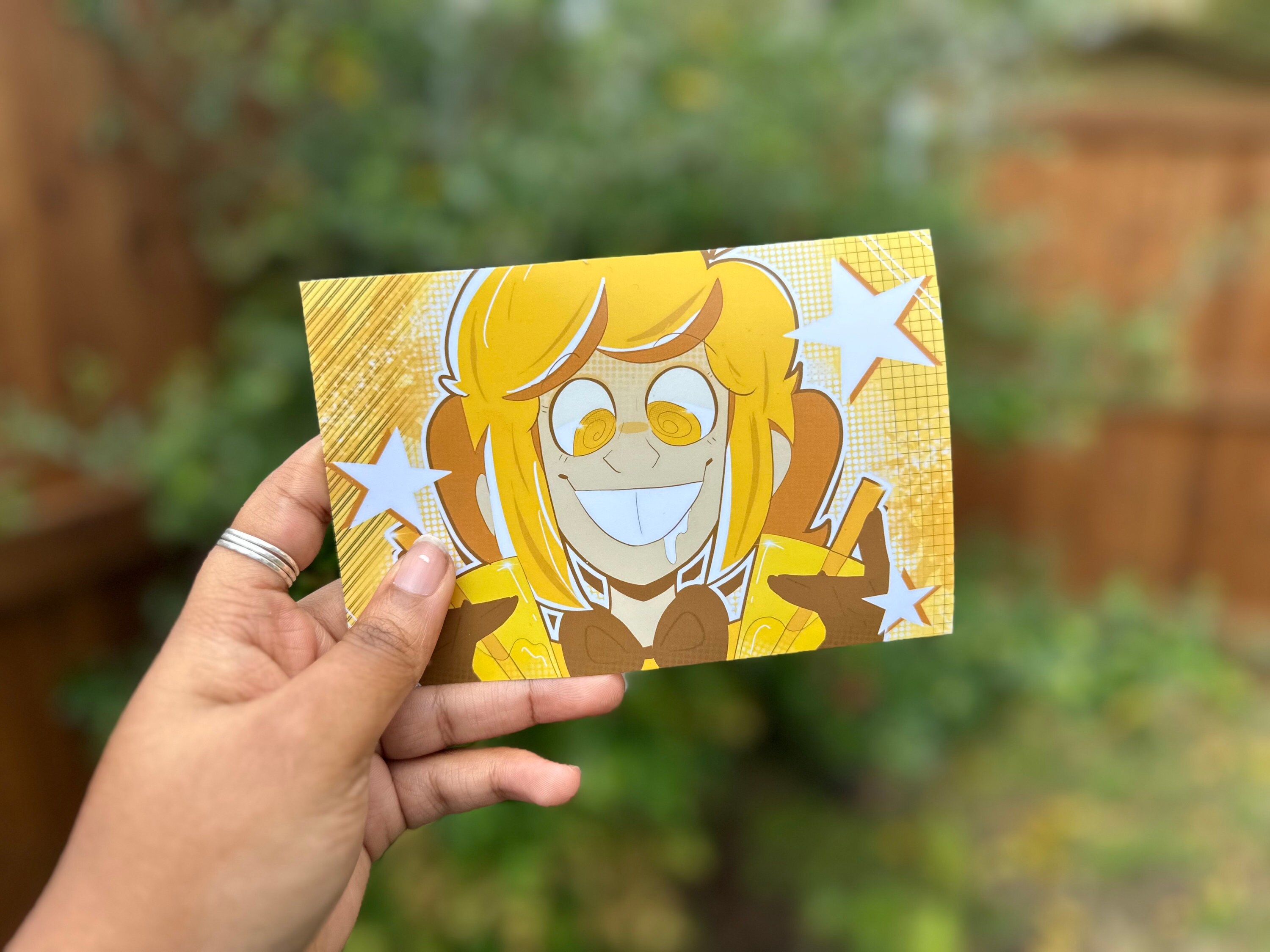 Yellow OC Aesthetic smiler 4 X 6 Art Print - Etsy