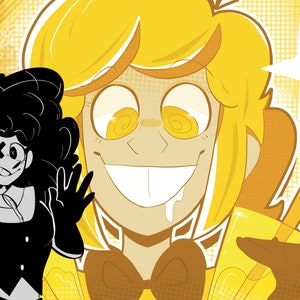 Yellow OC Aesthetic “smiler” 4 X 6 Art Print - Etsy