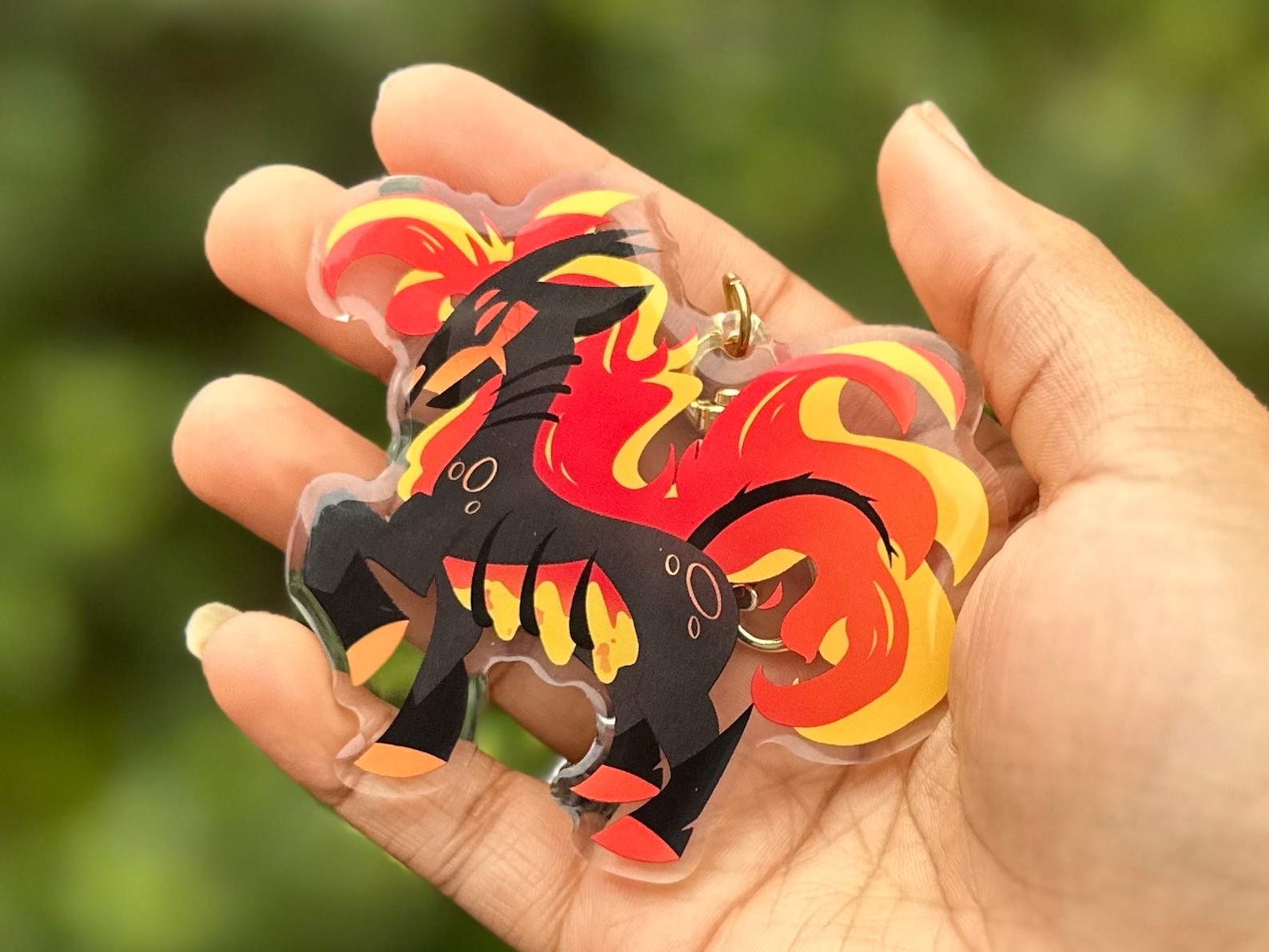 Striker Horse Bombproof Acrylic Keychain, Helluva Boss, Hazbin Hotel - Etsy