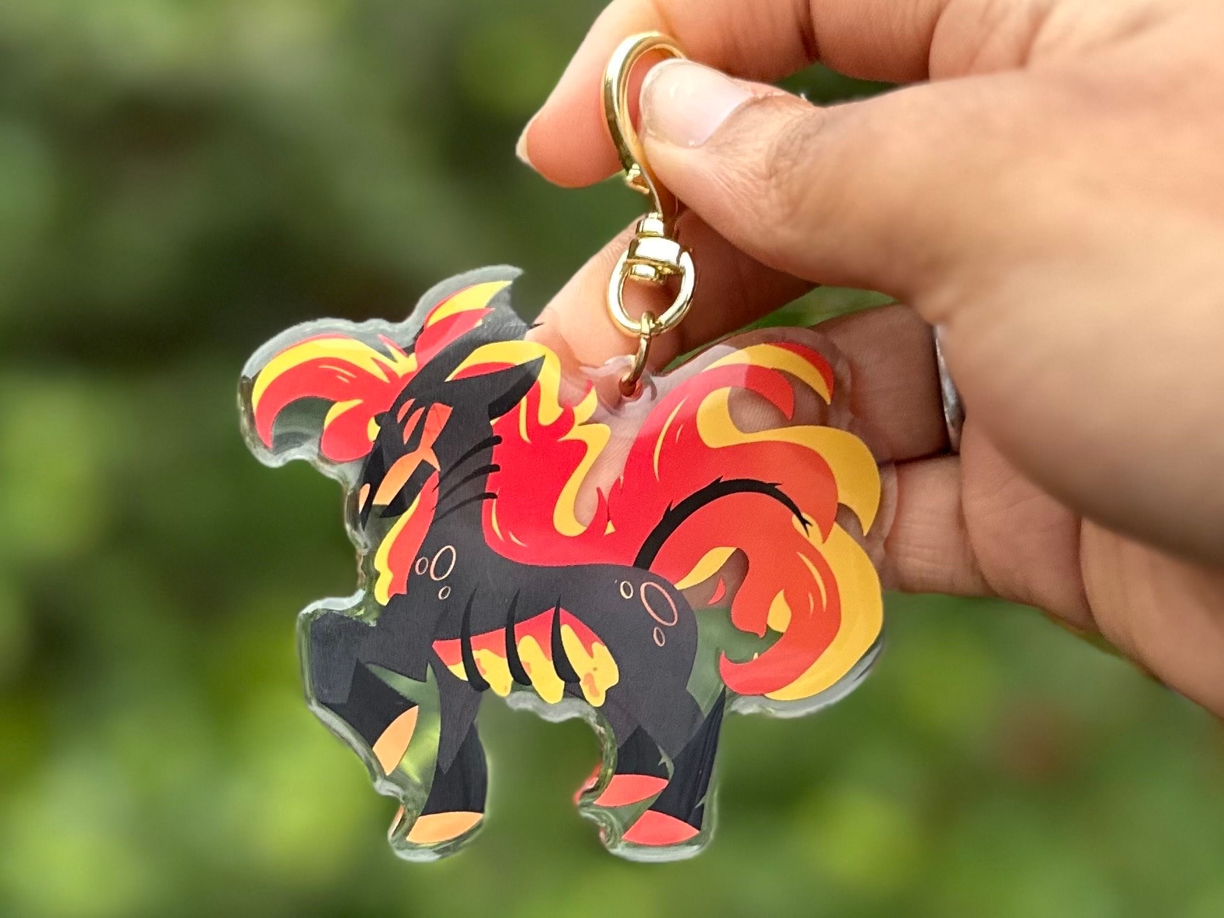 Striker Horse Bombproof Acrylic Keychain, Helluva Boss, Hazbin Hotel - Etsy