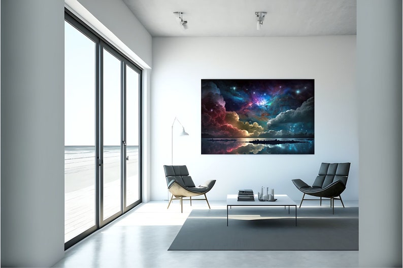 Brilliant Night Sky AI Generated Art, AI Art, Sky Art, Stary Night Art ...