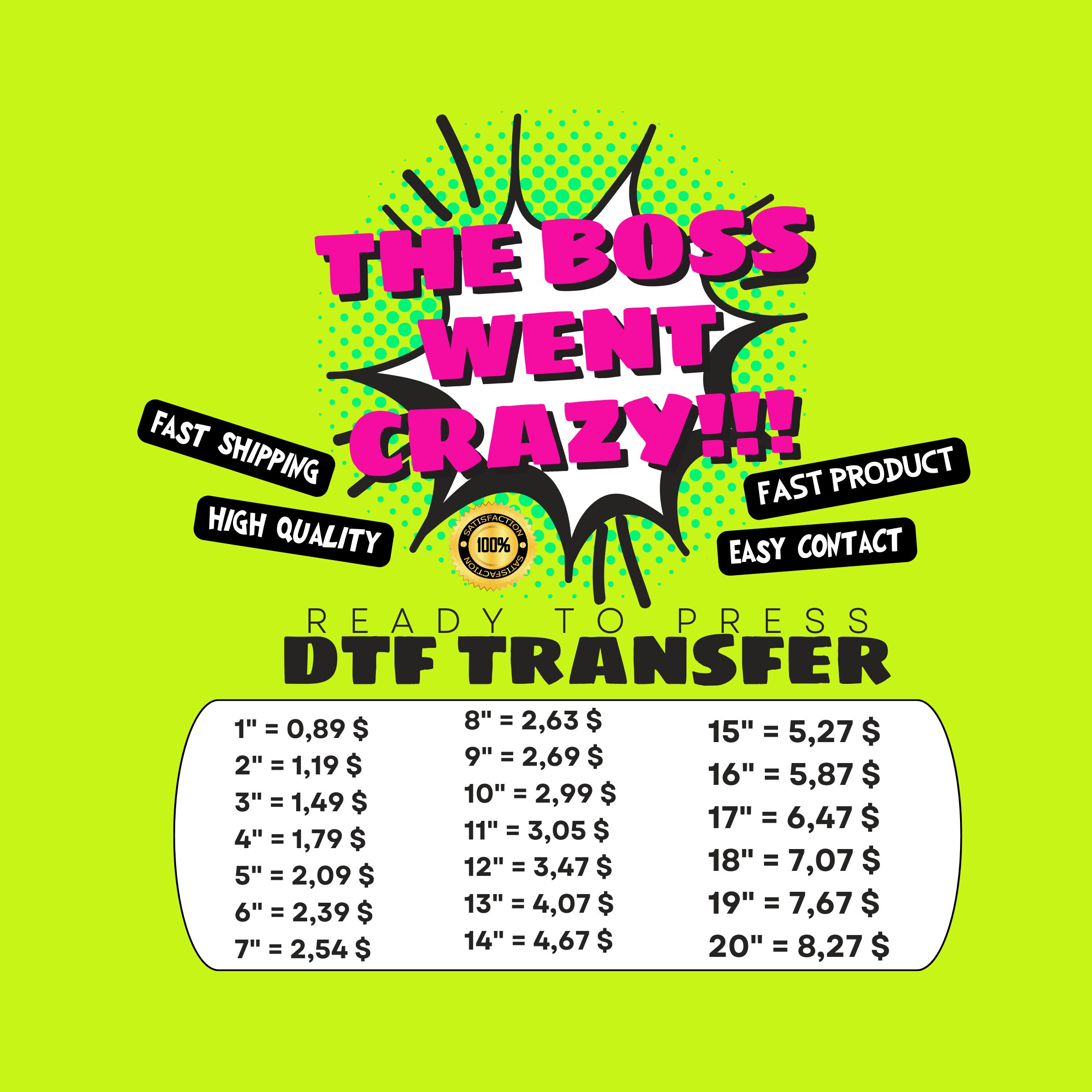 DTF Transfers DTF Transfers Ready for Press DTF Prints Dtf - Etsy