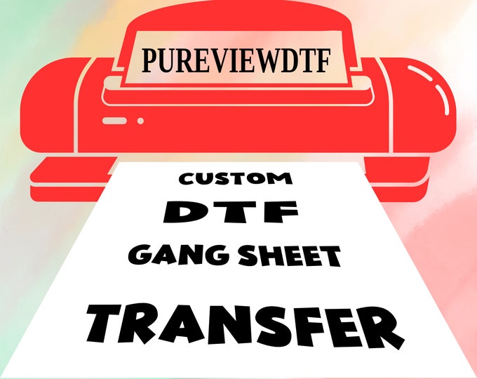 DTF Transfers, Dtf Transfer Custom, Dtf Transfers Ready for Press, DTF ...