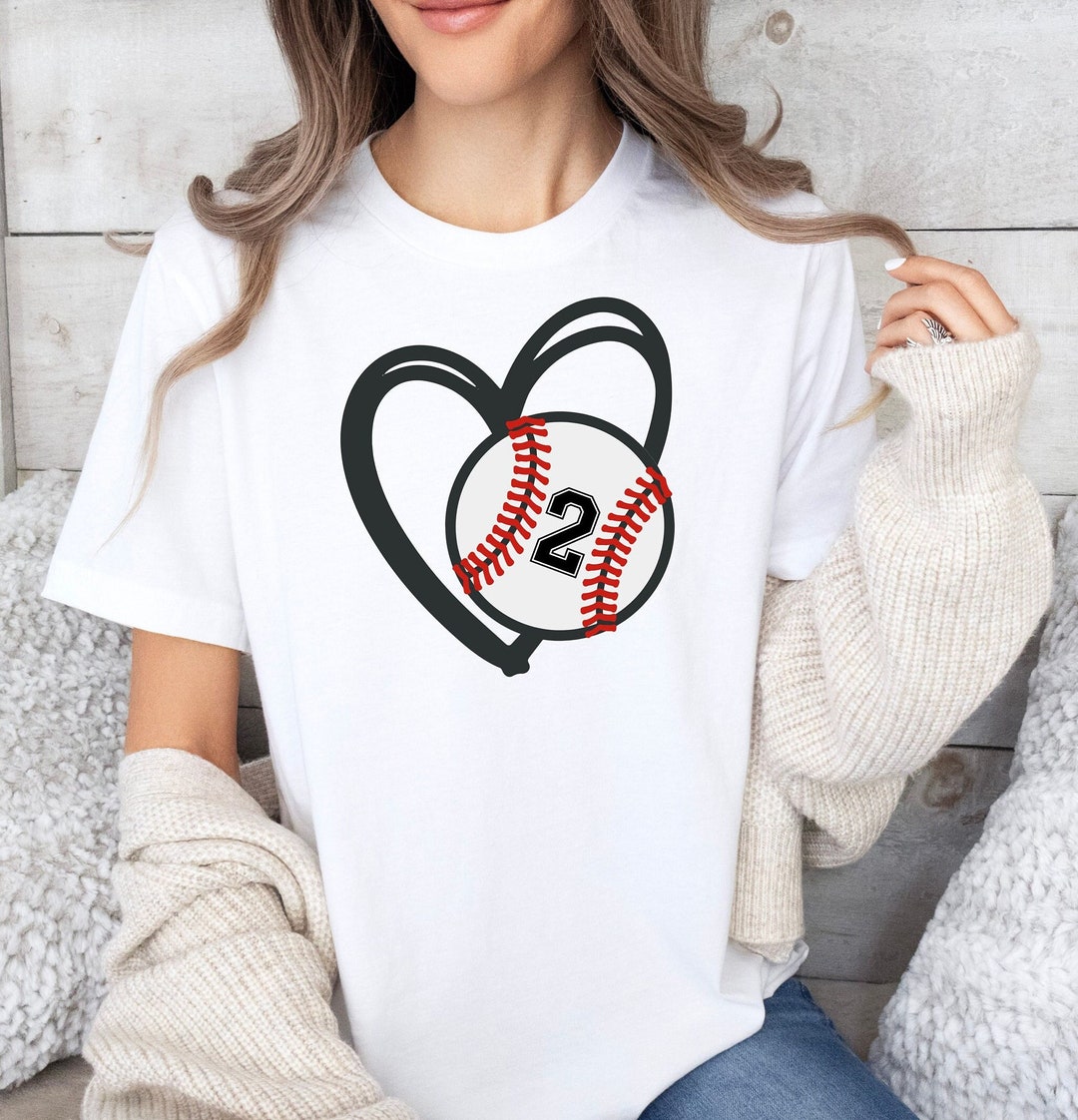 Custom Baseball Number Shirt, Baseball Mom Tshirt, Baseball Shirt ...