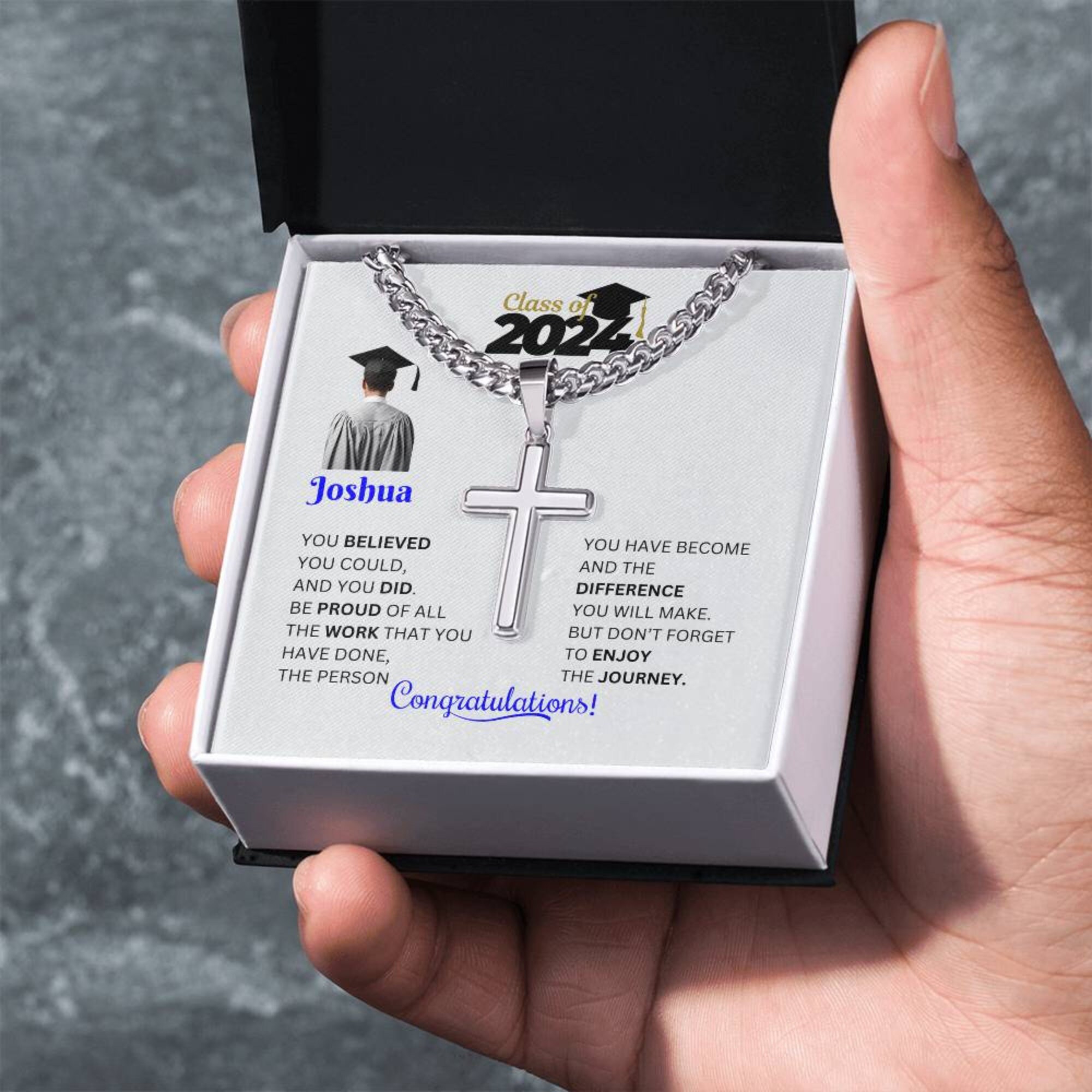 Personalized Graduating Senior Gift for Him, Graduation Gifts, Class of ...