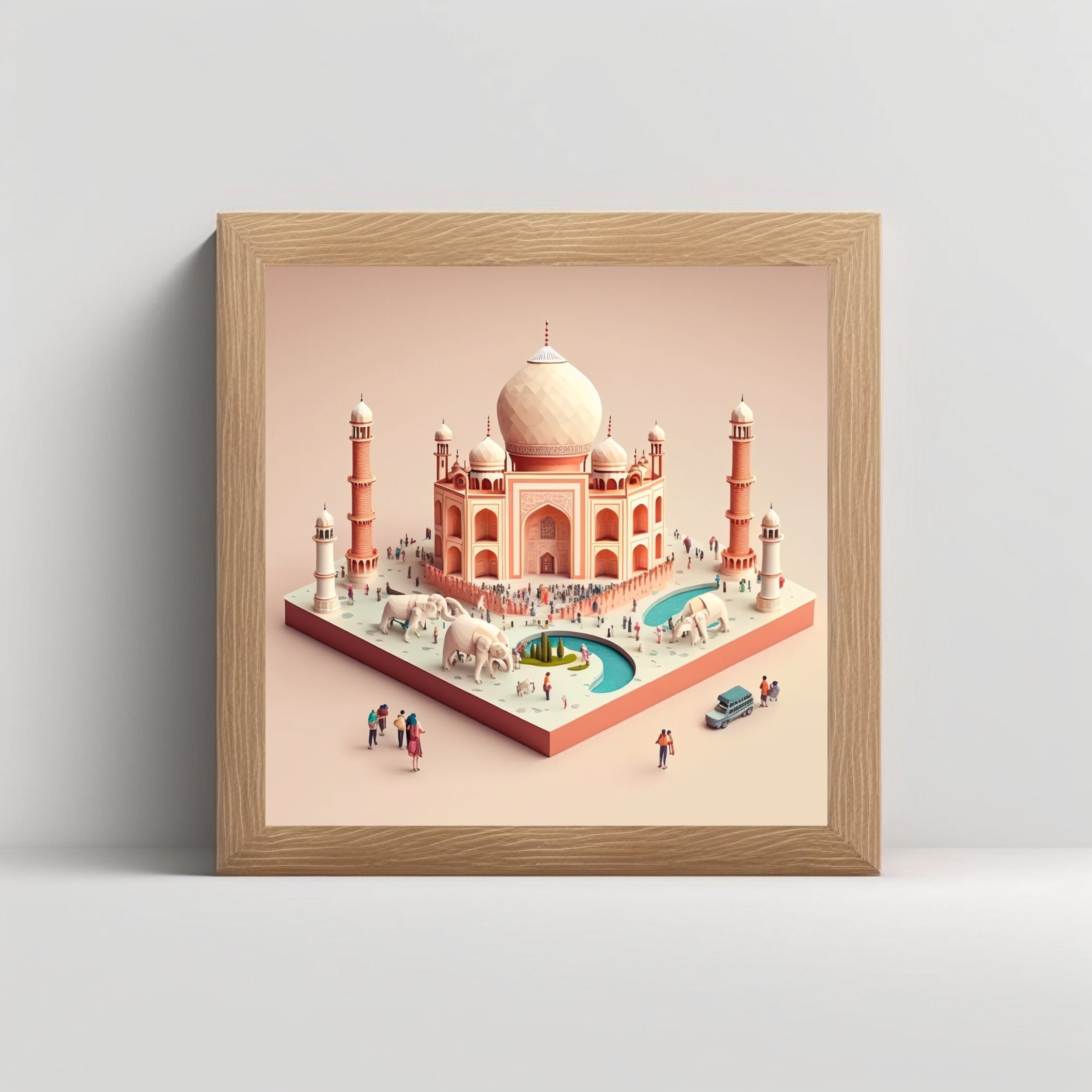 Taj Mahal, India - Digital File, Instant Download, Custom Prints Also ...