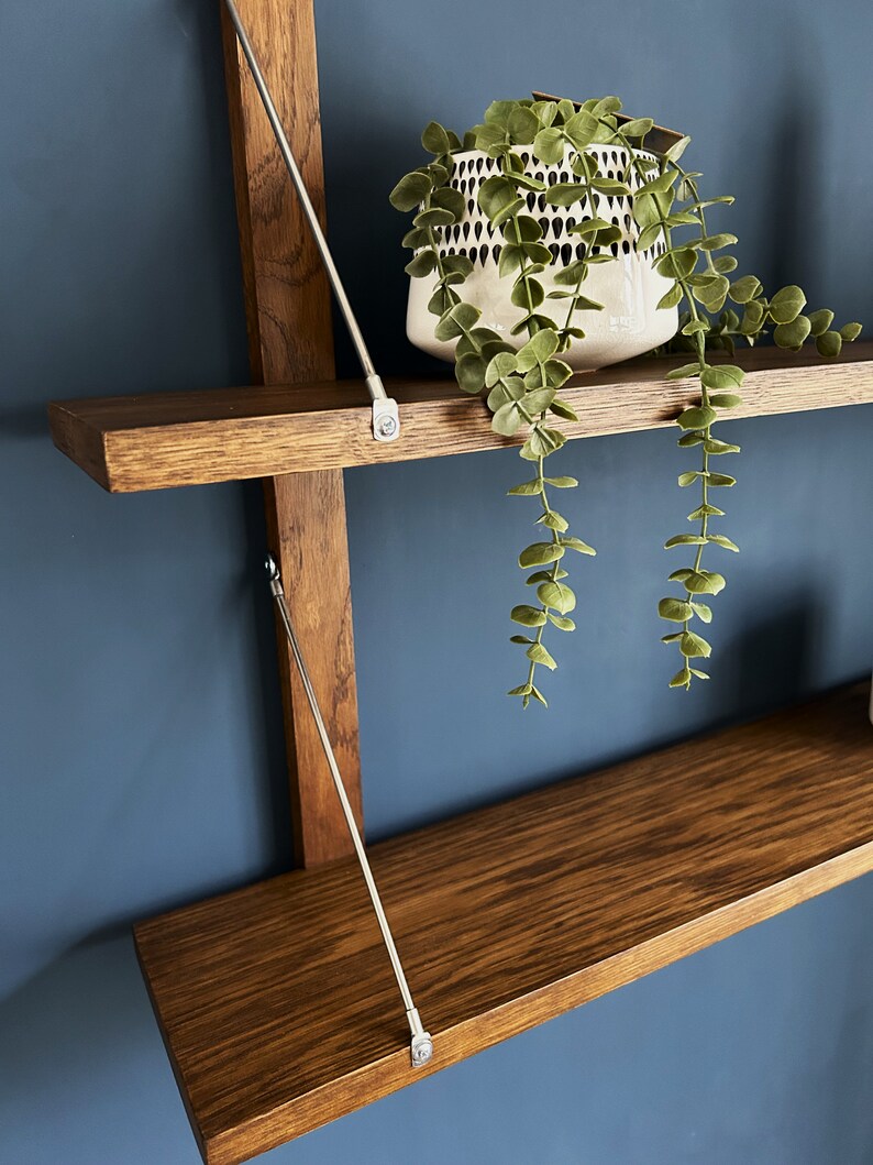 Scandinavian Style Oak Shelves | Minimalist Contemporary Design ...