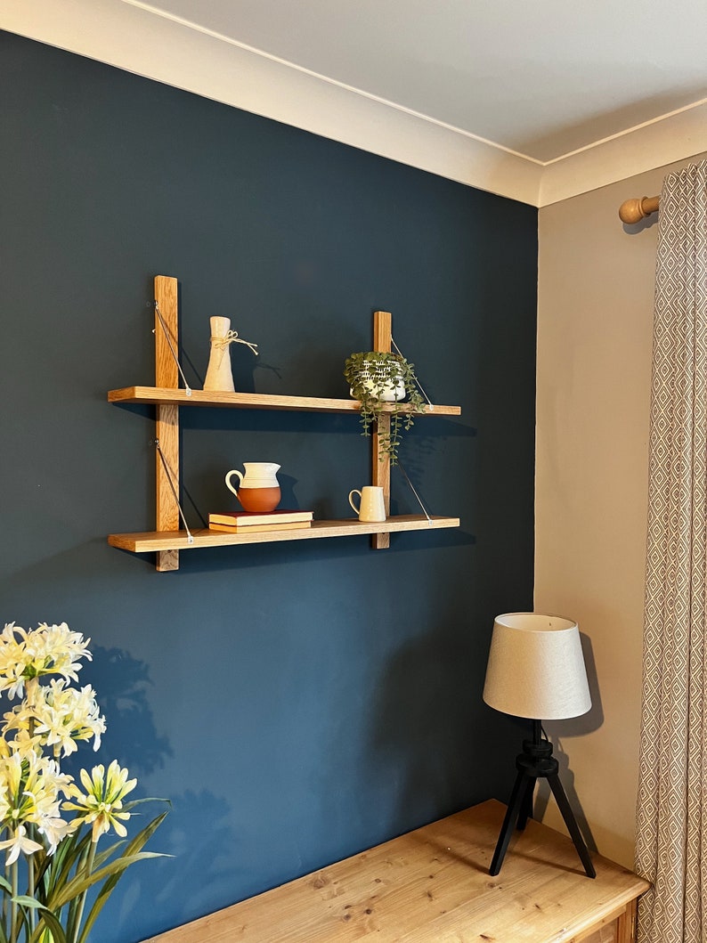Scandinavian Style Oak Shelves | Minimalist Contemporary Design ...