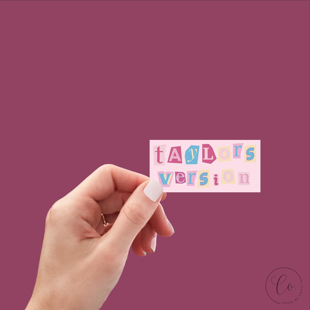 Taylors Version Sticker - Lover - Eras Tour Sticker - Lover Era Tour ...
