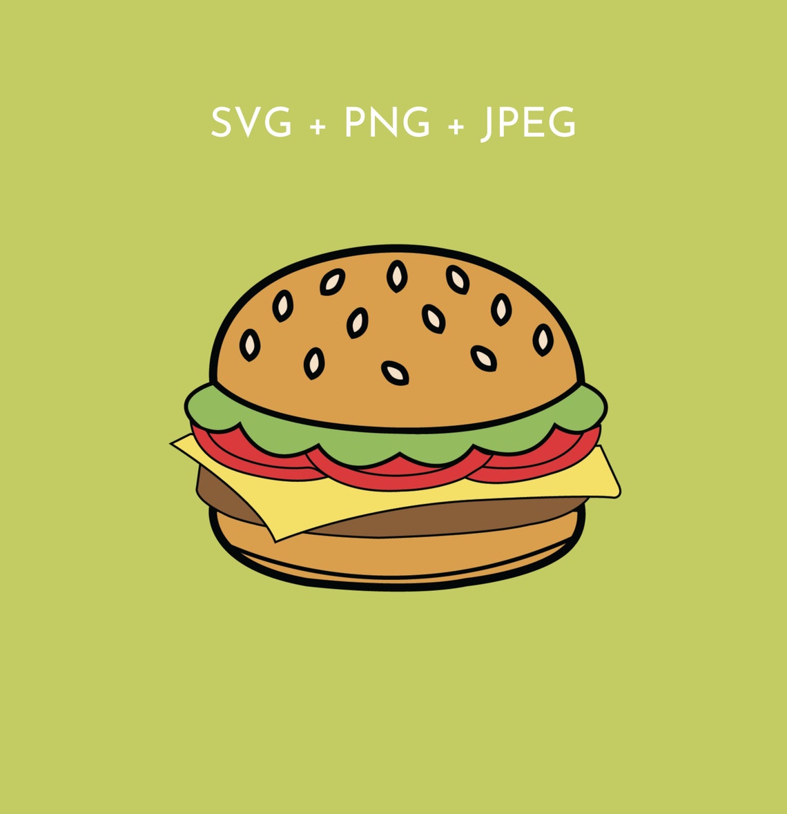 30 Food SVG Bundle - Files for Cricut or Silhouette - Clipart - Snack ...