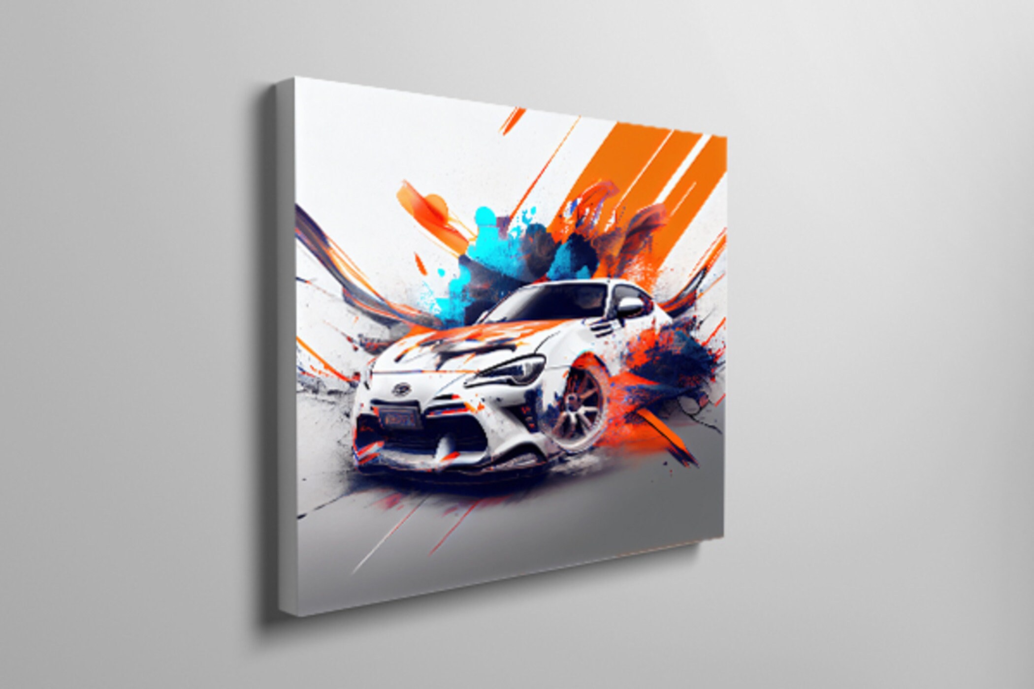 Instant Download Digital Sketch Art Toyota GR86 v2 Digital Print for a ...