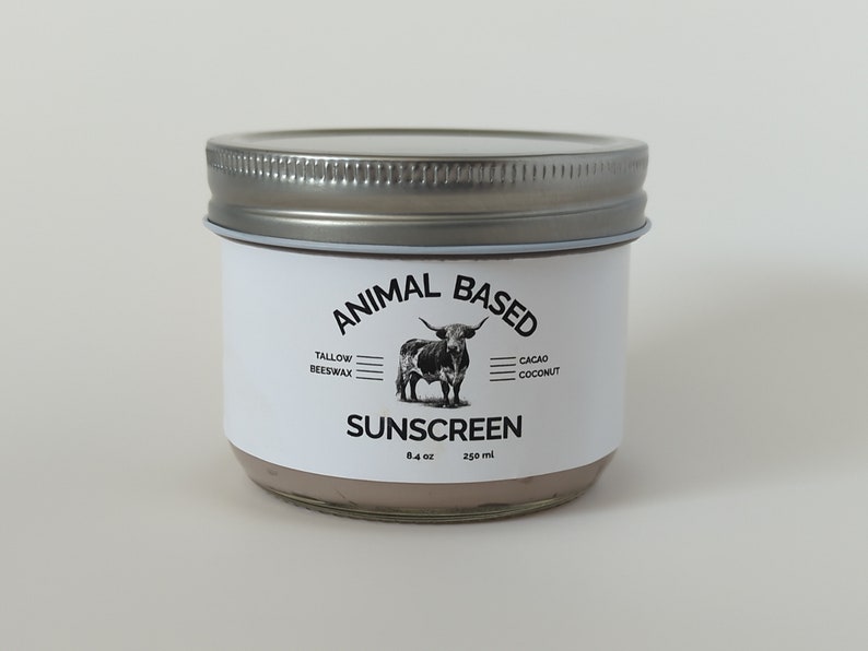 Animal Based Sunscreen - Tinted - Etsy