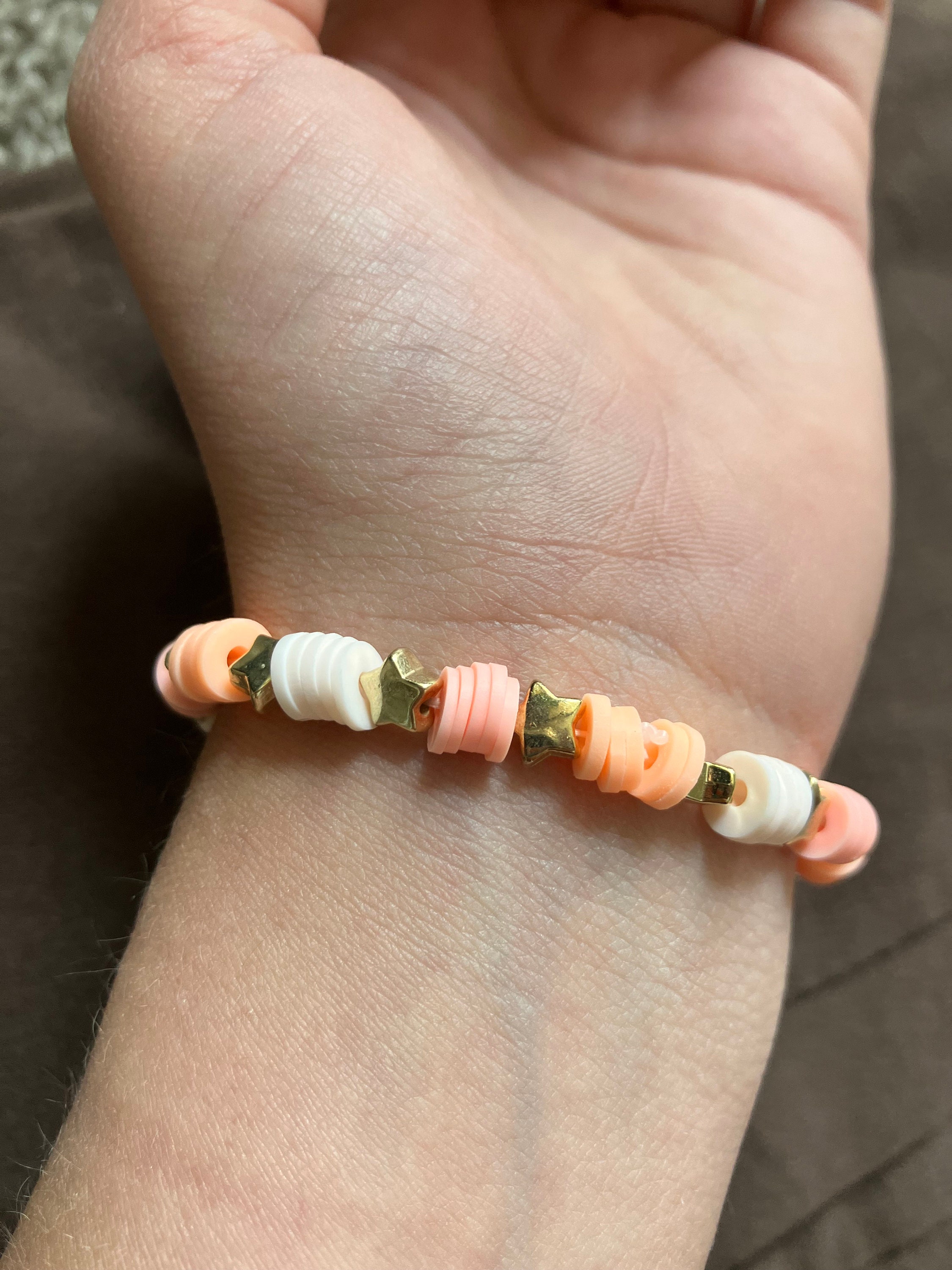 Bright Starlight Clay Bracelet - Etsy