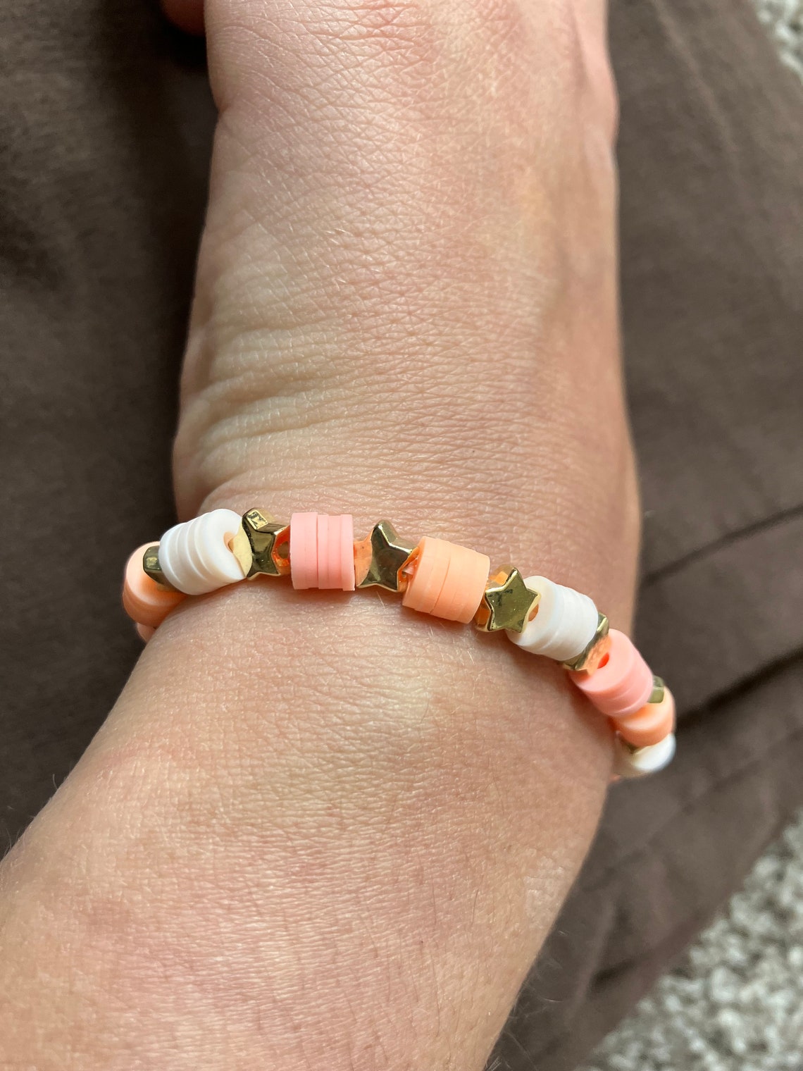 Bright Starlight Clay Bracelet - Etsy