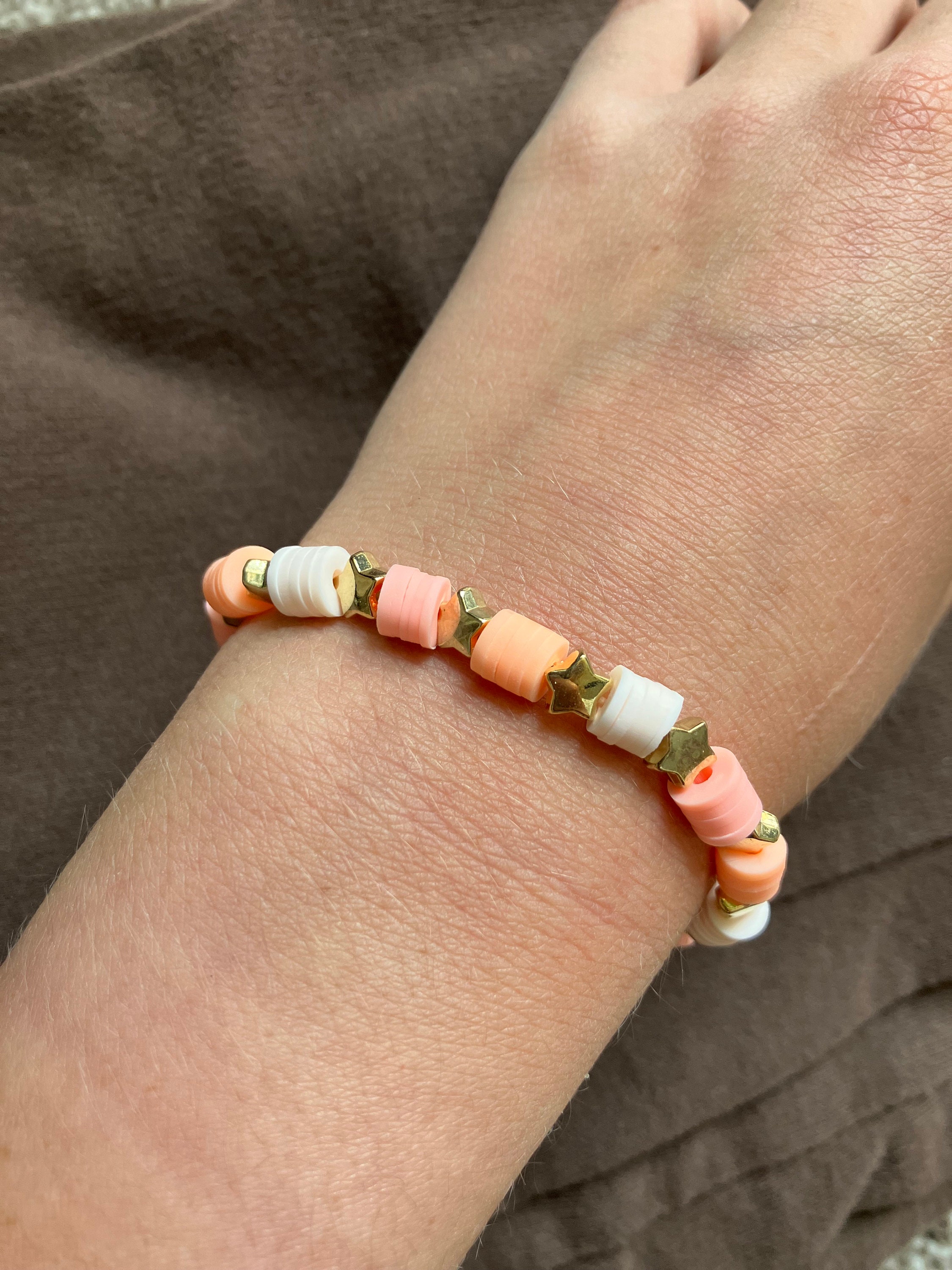 Bright Starlight Clay Bracelet - Etsy