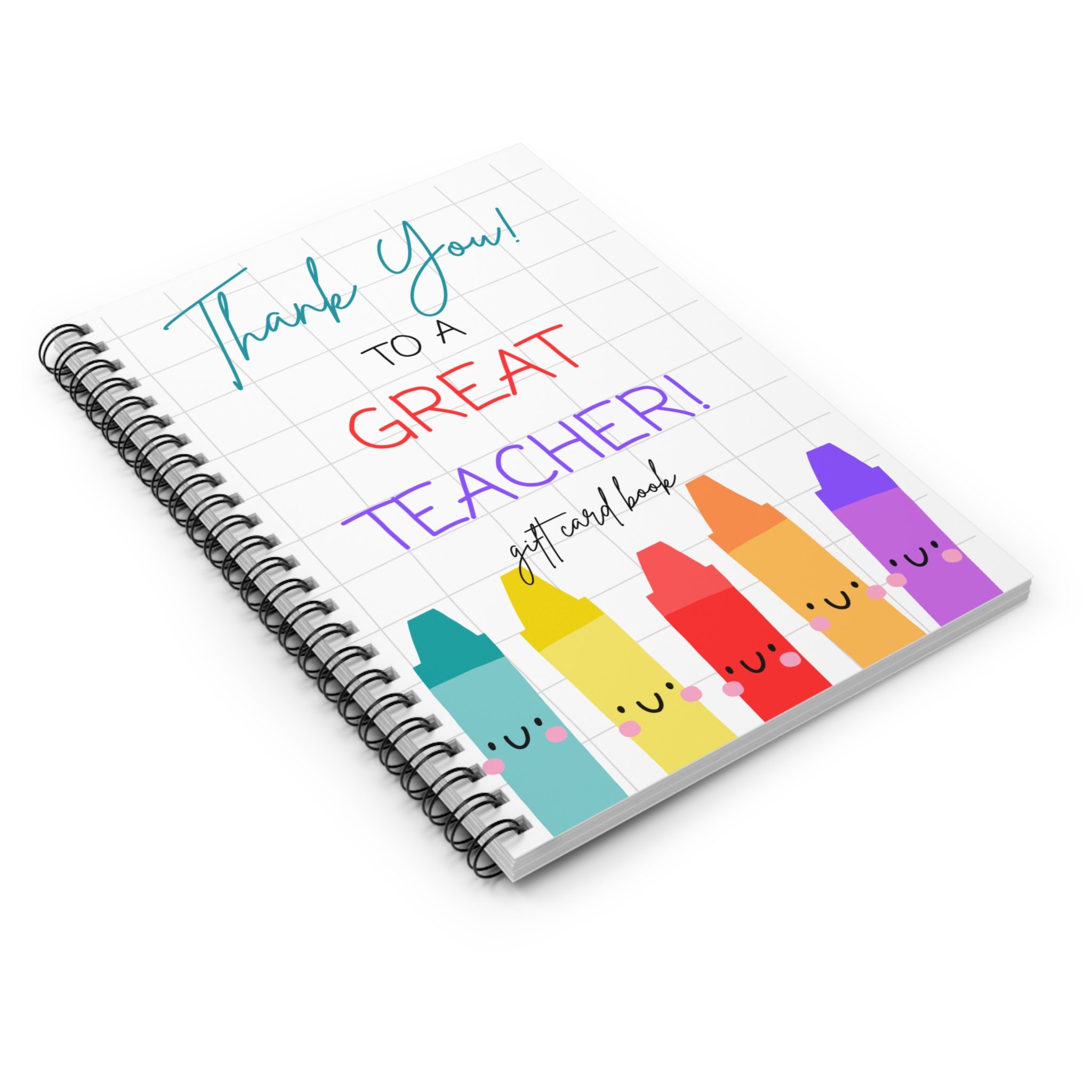 Personalized Teacher Appreciation Gift Card Book: Custom Educator Gift ...