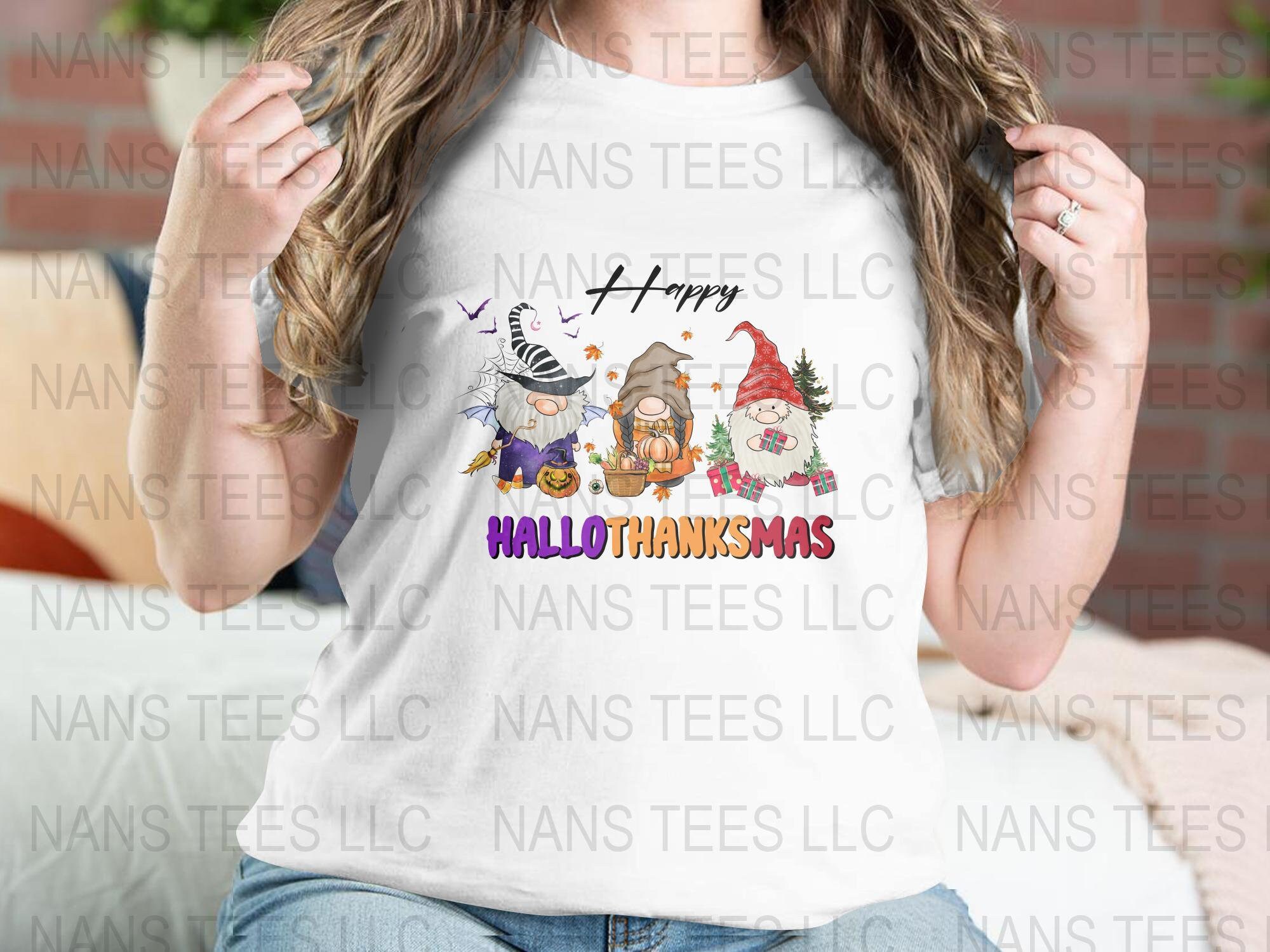 Happy Hallothanksmas 2 Svg Png Dxf Eps Jpg Halloween - Etsy