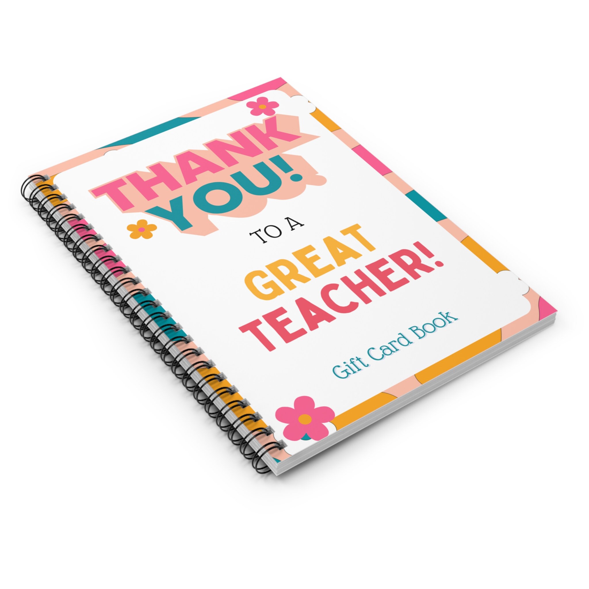 Custom Teacher Appreciation Gift Card Book: Personalized Educator Gift ...