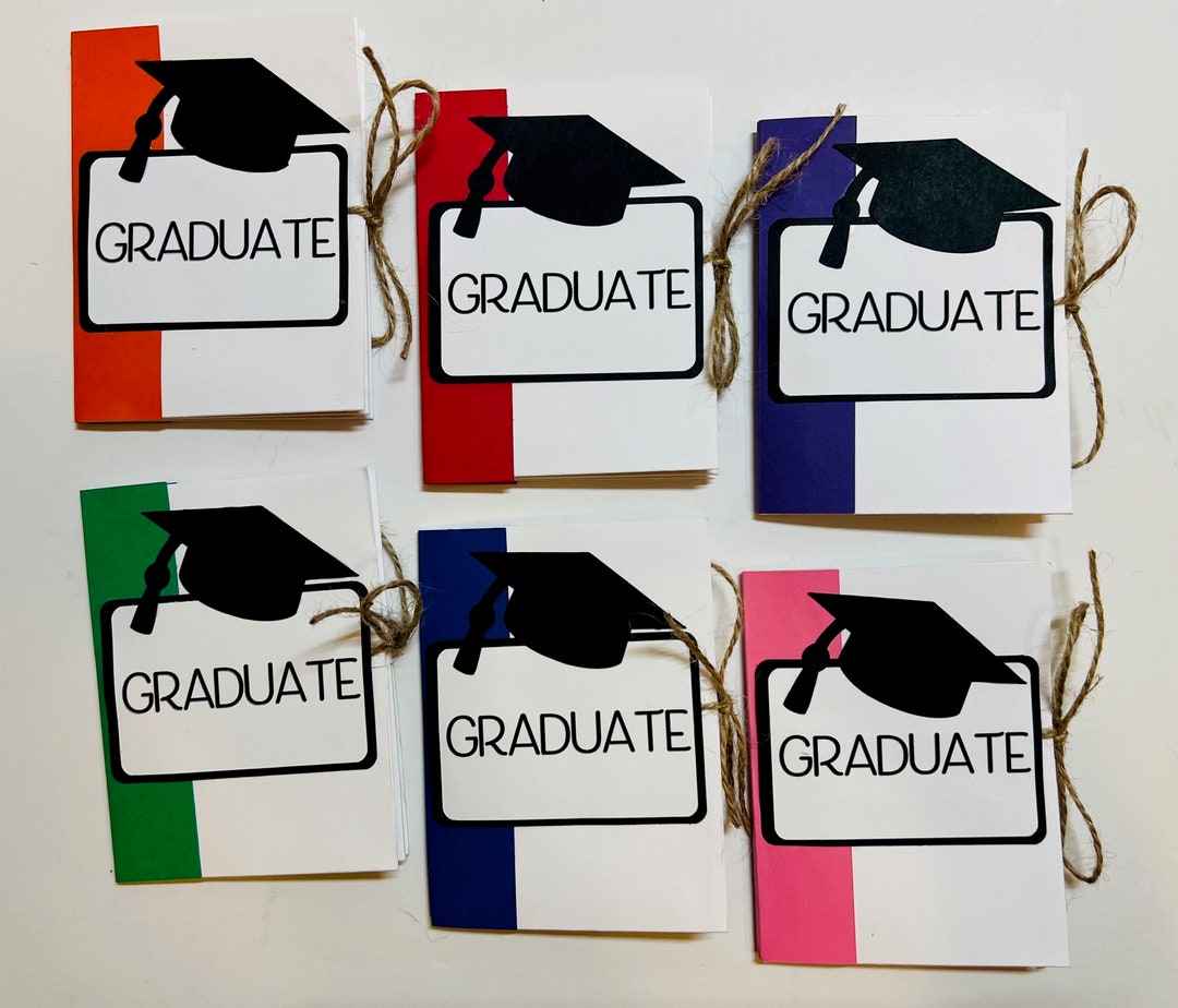 Graduation Mini Gift Card Booklet, College Graduation Gift, Custom ...