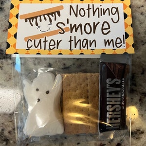 S'mores Halloween Peeps Treat Bags, School Halloween Party Favors ...