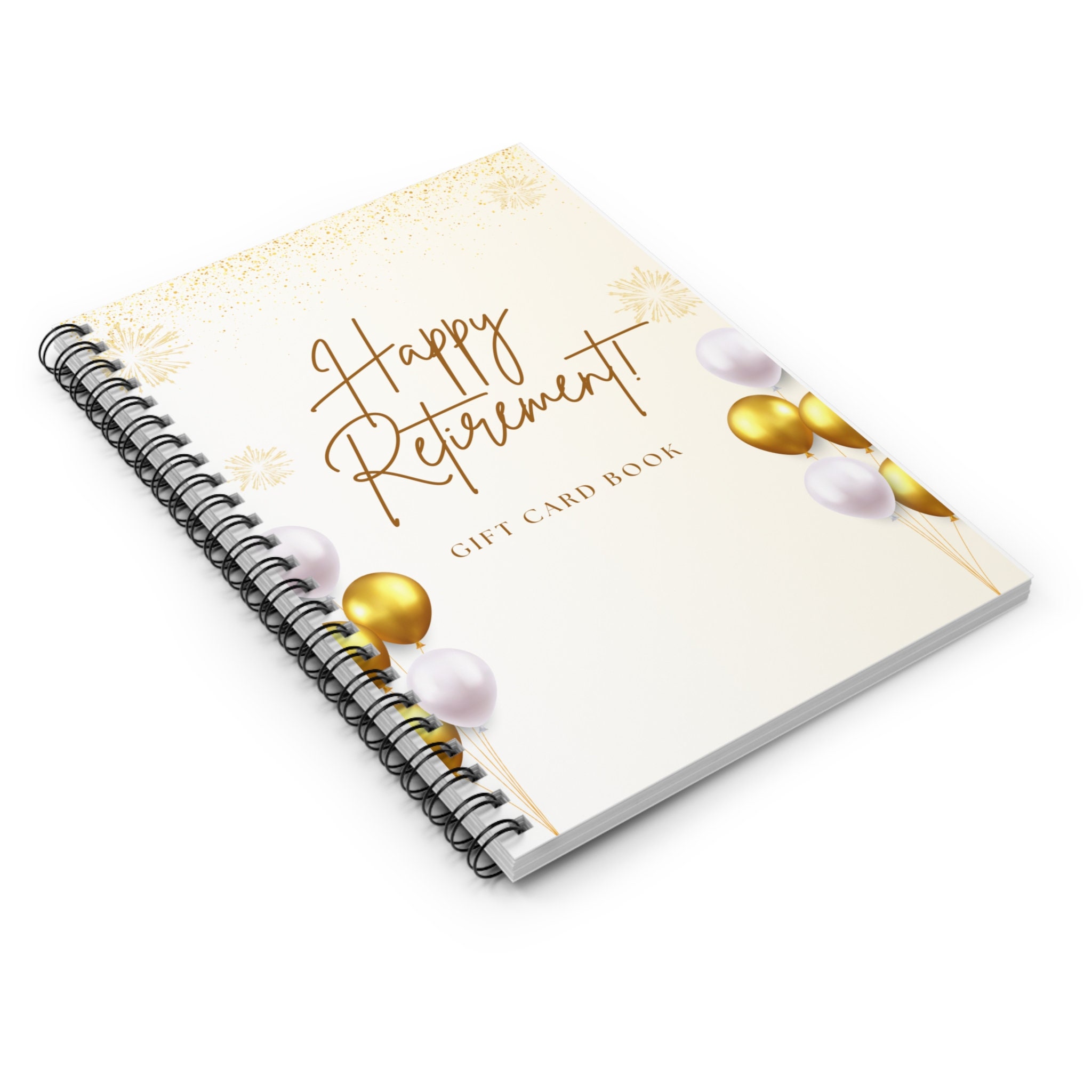 Custom Retirement Gift Card Book | Personalized Retirement Gift - Etsy