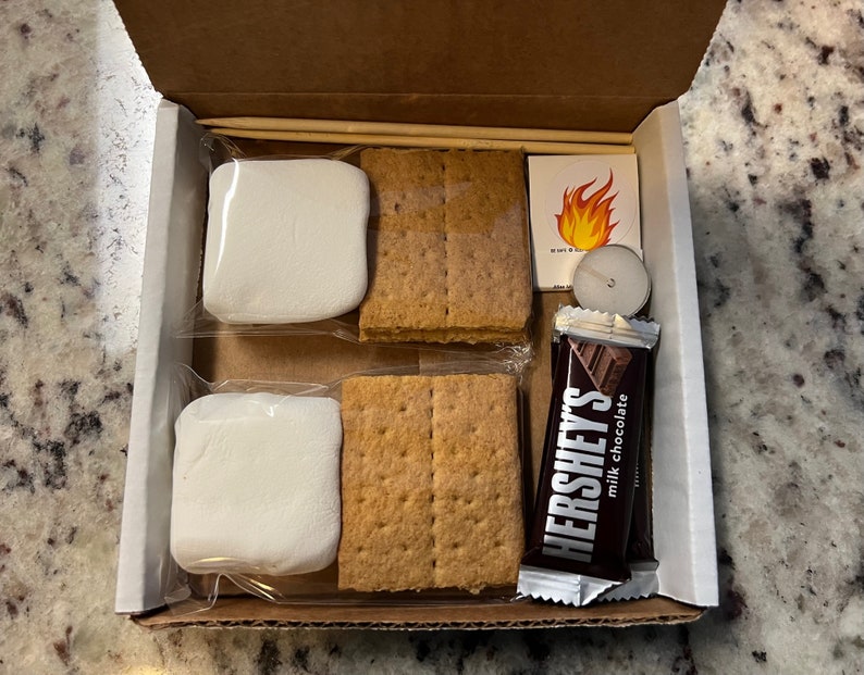 S'mores Spectacular Mini Kit Gift Box With Notecard Party - Etsy