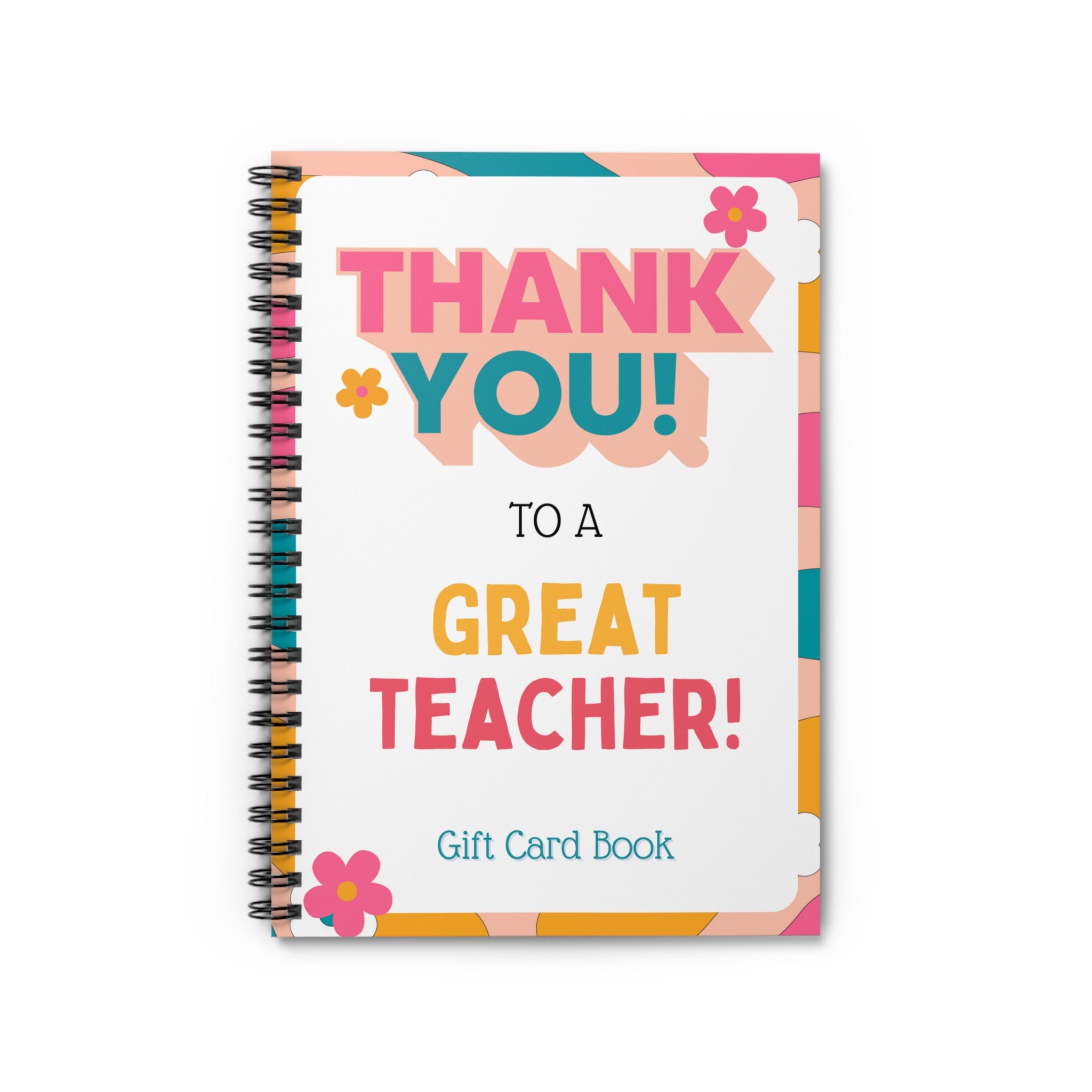 Custom Teacher Appreciation Gift Card Book: Personalized Educator Gift ...
