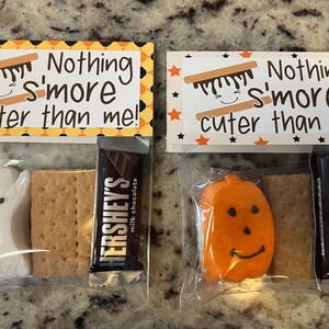 S'mores Halloween Peeps Treat Bags, School Halloween Party Favors ...