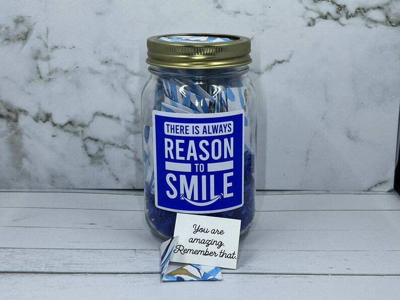 Gentle Notes Jar of Positivity 31 Positive Quotes Self - Etsy