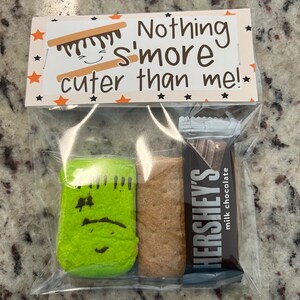 S'mores Halloween Peeps Treat Bags, School Halloween Party Favors ...