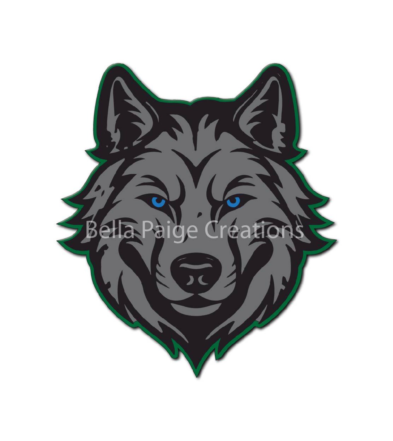 Wolf Face Logo Svg,png | Timberwolf Face Logo Svg,png | Wolf Head Logo ...