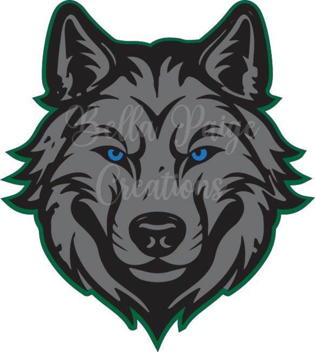 Wolf Face Logo Svg,png | Timberwolf Face Logo Svg,png | Wolf Head Logo Svg,png | Timberwolf Head ...