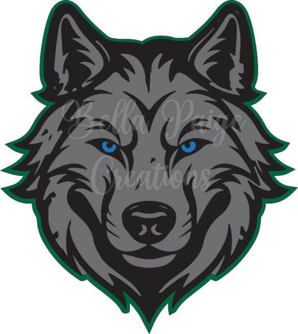 Wolf Face Logo Svg,png | Timberwolf Face Logo Svg,png | Wolf Head Logo ...