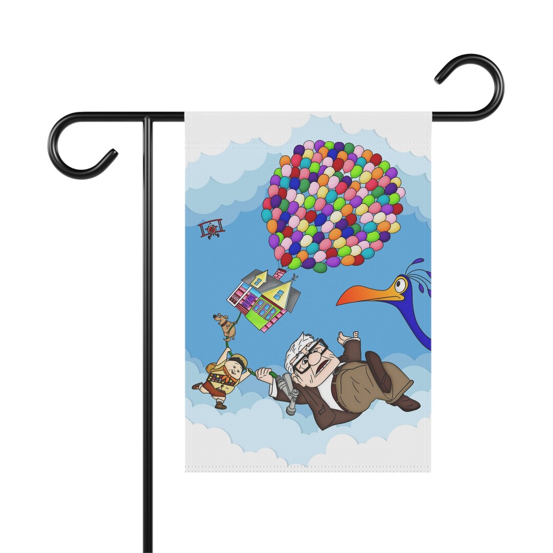 Disney Pixar UP Home Banner, Unique Home and Garden Flag, Disney Themed ...
