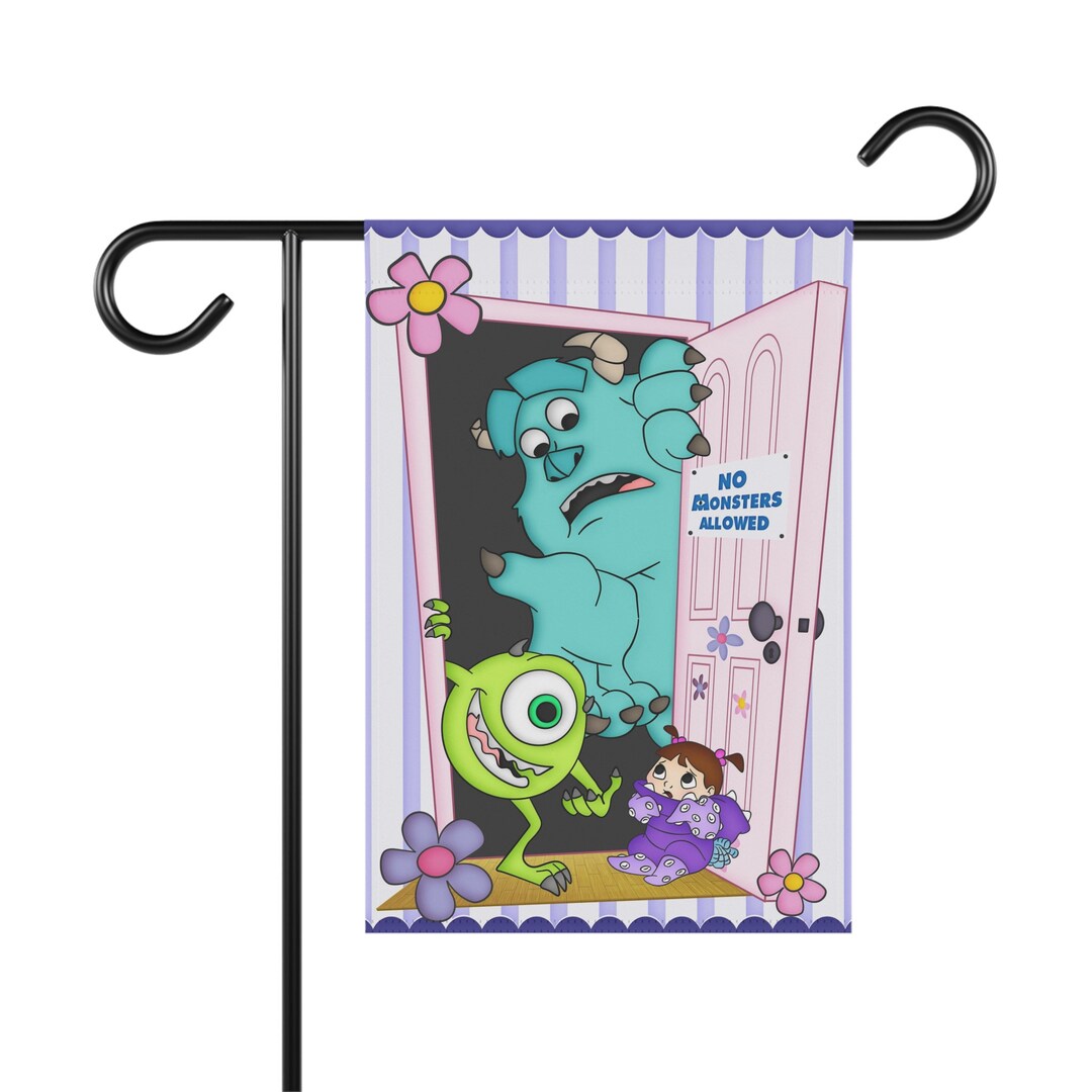 Disney Pixar Monsters Inc Home Banner, Unique Home and Garden Flag ...
