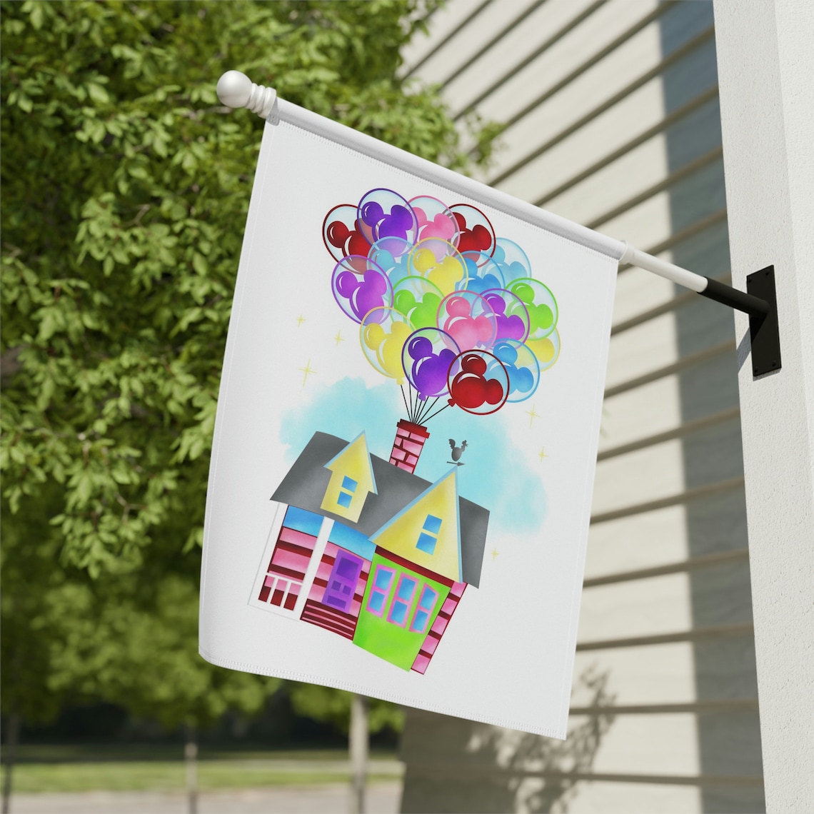 Disney Pixar up Home and Garden Flag, Flags for the Garden, Outdoor ...