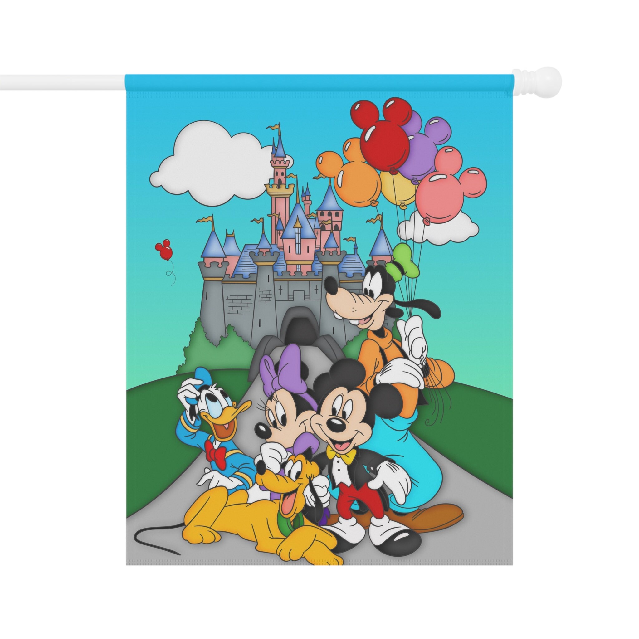 Disney Mickey N Pals Home Banner, Unique Home and Garden Flag, Disney ...