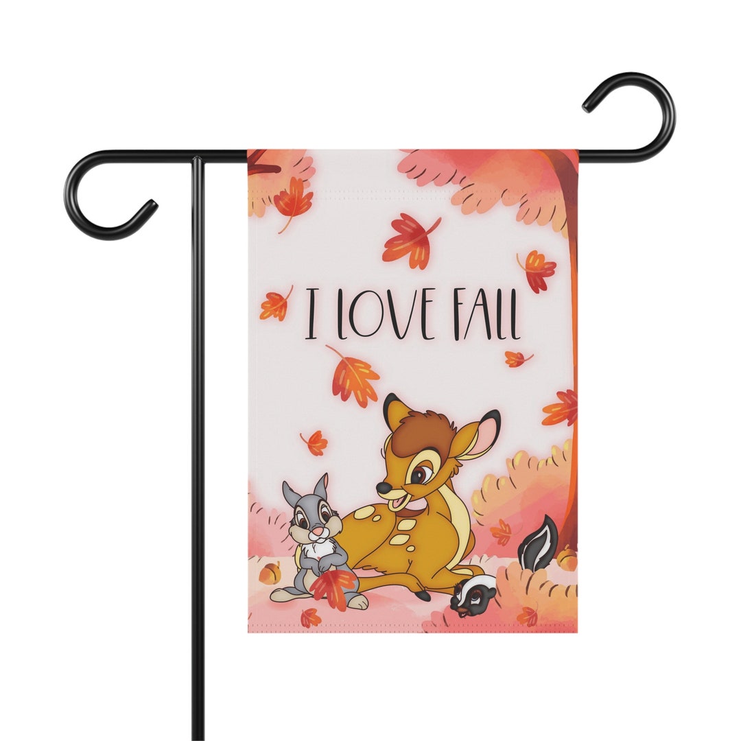 Disney's Bambi and Friends Fall Home & Garden Banner, I Love Fall ...