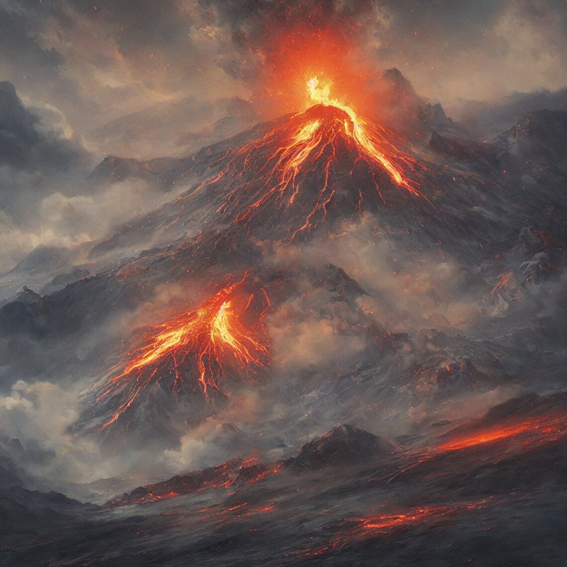 Enraged Earth -digital Art- Great for Wall Art, Backgrounds, or ...