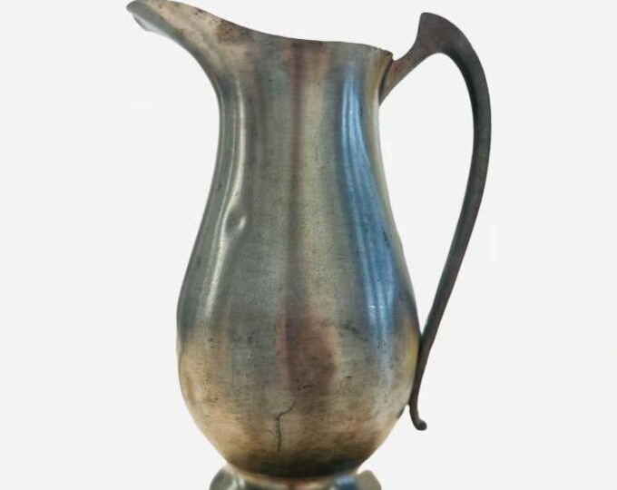 Vintage Old Colony Pewter Water Pitcher - Etsy