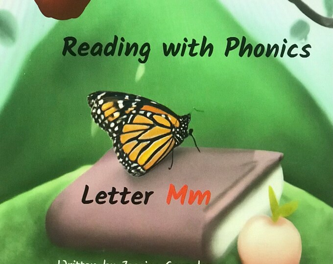Reading With Phonics - Letter M - Children's Alphabet Book (montessori ...