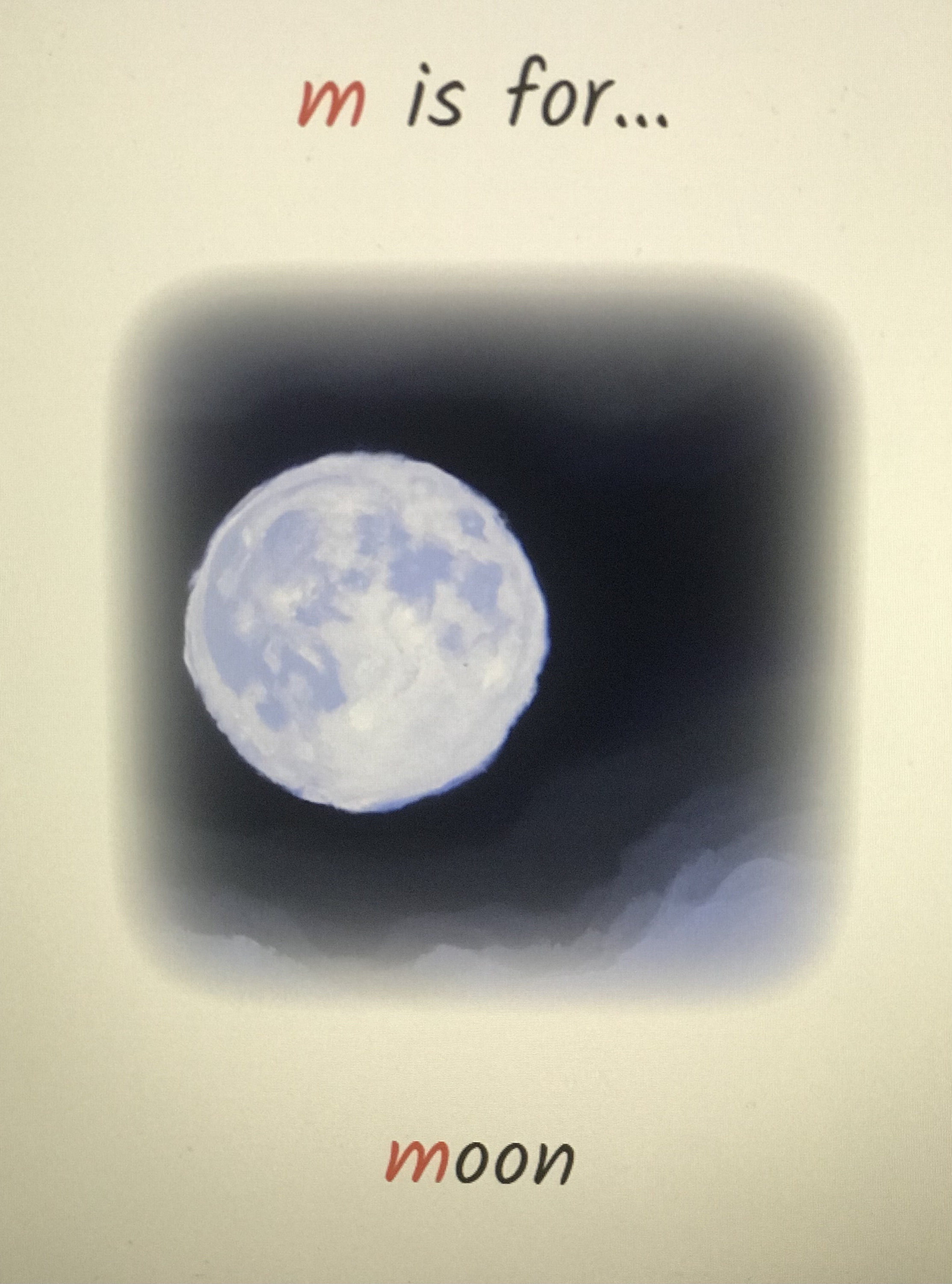 Reading With Phonics - Letter M - Children's Alphabet Book (montessori ...