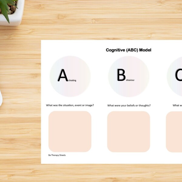 Abc Model Worksheet - Etsy