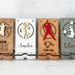 Handcrafted Sports Themed Personalized Wooden Cell Phone Stand - Etsy